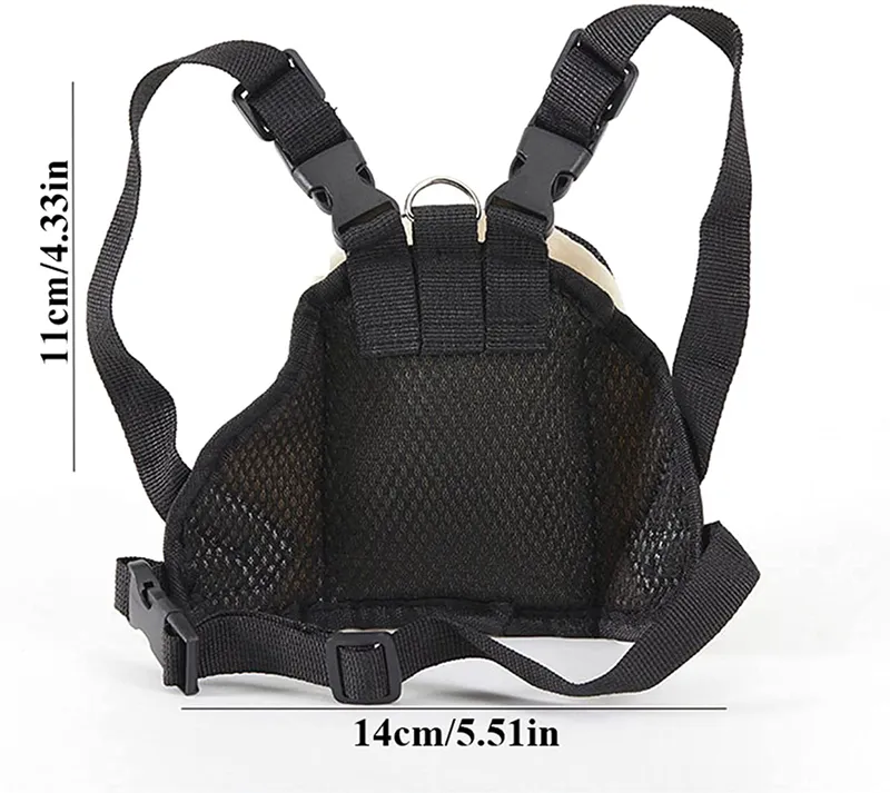 DHgate.com:Plush Dog Backpack with Pocket, Bear Style Harness Saddle ...