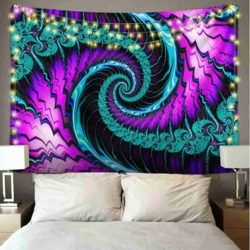 Wall Hanging Tapestries 30 Styles Mandala Retro Boho Trippy Wall ...