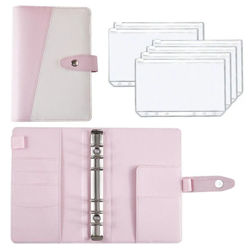 Wholesale Budget Planner Notebook Cover A6 Size With 6 Hole Pockets ...