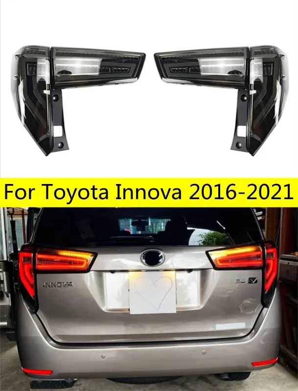 LED Tail Light Assembly For Toyota Innova 2016 2023, DRL Driving Light ...