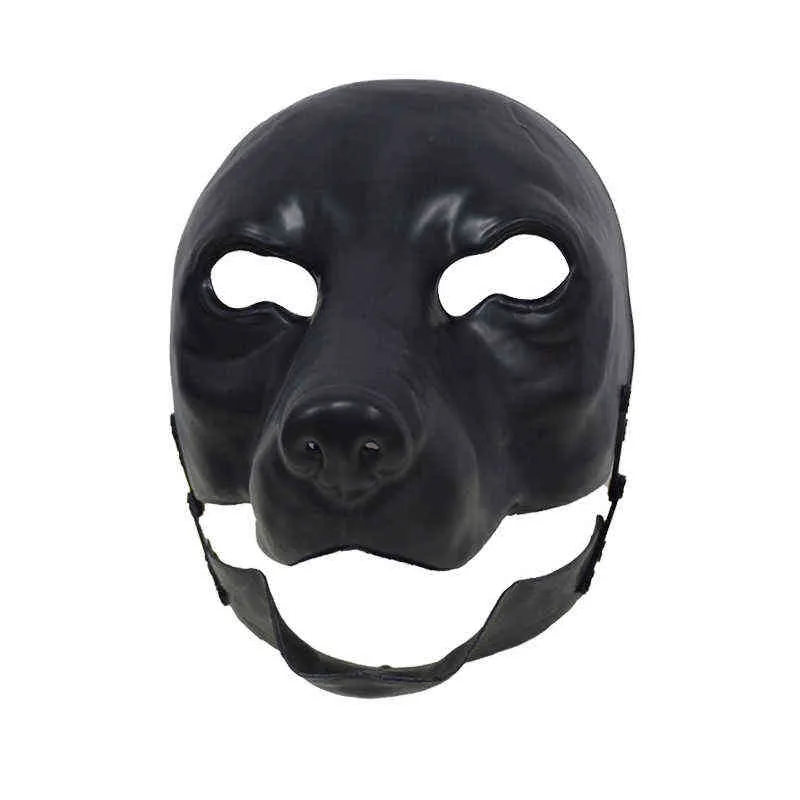 Animal Masquerade Masks DIY Dog Mask Set: Blank Moving Mouth Mask Base ...