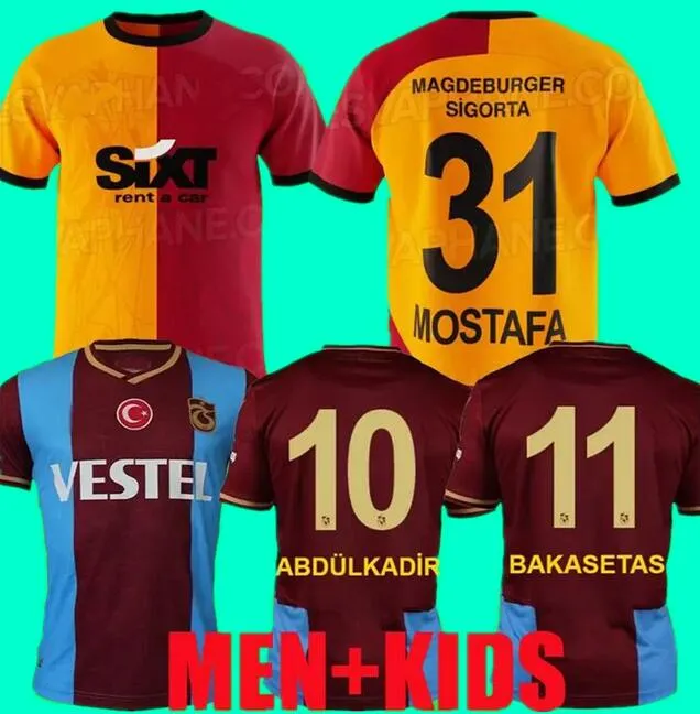 22 23 Trabzonspor BERAT BAKASETAS PERES Mens Soccer Jerseys Akturkoglu ...