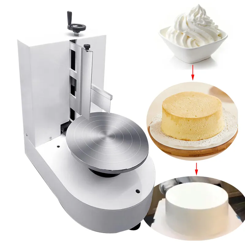 Birthday Cake Semi Automatic Plastering Machine Touch Embryo Machine ...