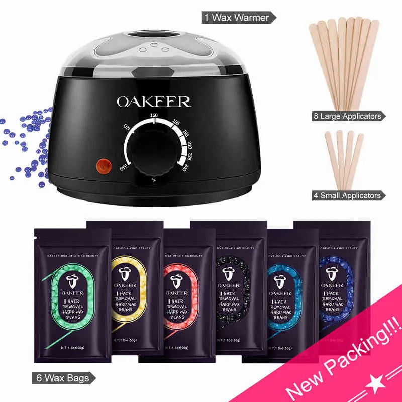 Professional Wax Heater Kit For Hair Removal Depilatory Wax Warmer With ...