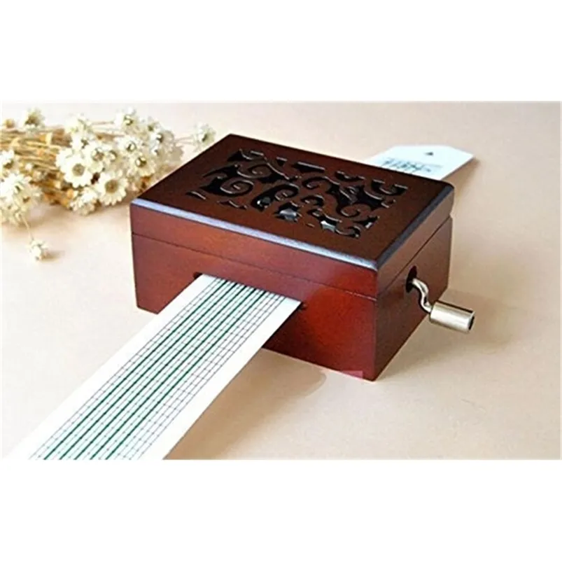DIY Music Box Kit - Hand Crank Music Spectrum, Compose Your Own Tune ...