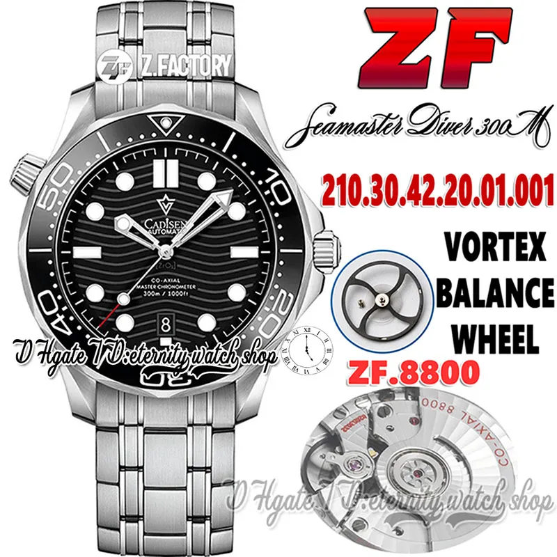 ZF Diver 300M Zf210.30.42.20.01.001 Mens Watch 8800 Automatic Ceramic ...