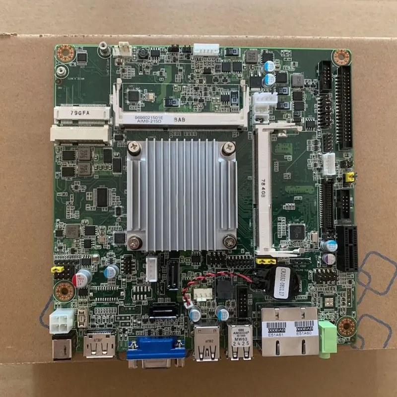 AIMB-215D Industrial Motherboard 4 Core J1900 Dual Network Port 6 ...
