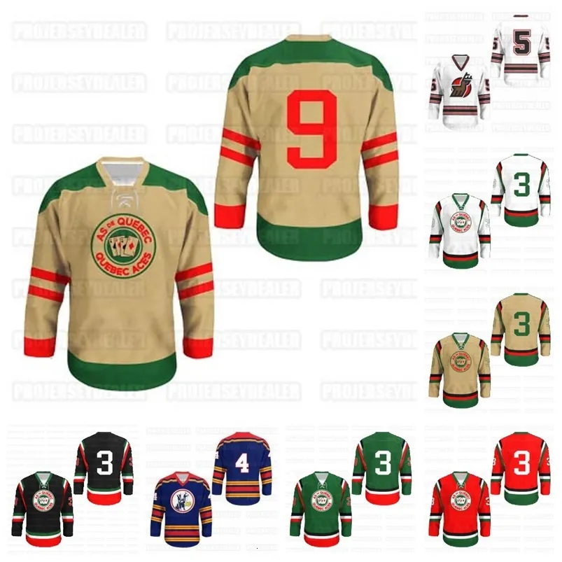 DHgate.com:Custom Quebec Aces Hockey Jersey - Personalized with Any ...