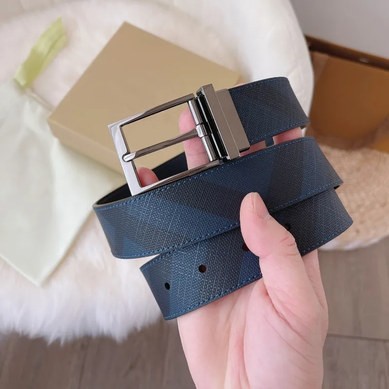 High Quality Black Black Leather Studded Belt With B Letter Pin Buckle ...