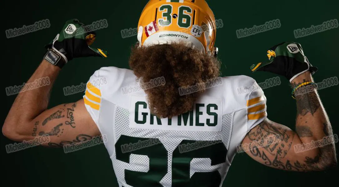 2022 Edmonton Elks Revamped Jersey Malik Tyne Keishan Bierria Aaron ...