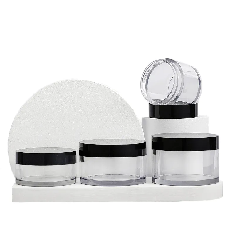 DHgate.com:Clear PET Plastic Cosmetic Jars - 50g 80g 100g Refillable ...