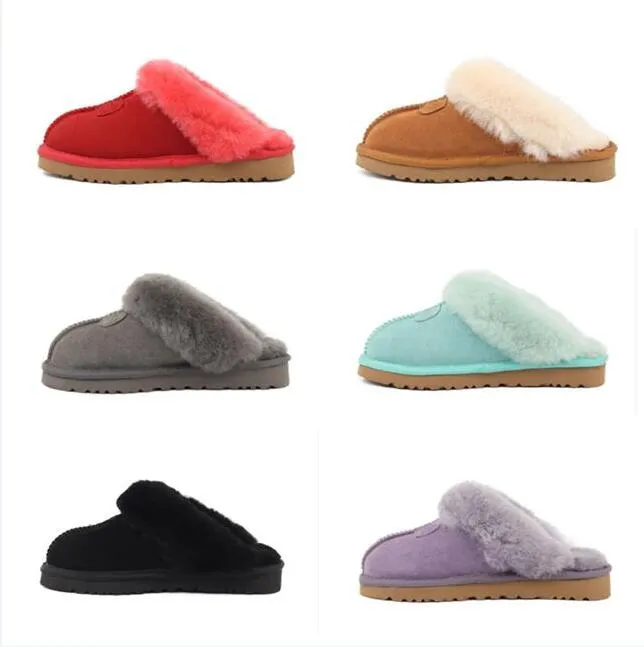 Kids' Sheepskin Booties - Warm & Cozy Winter Slippers for Boys & Girls ...