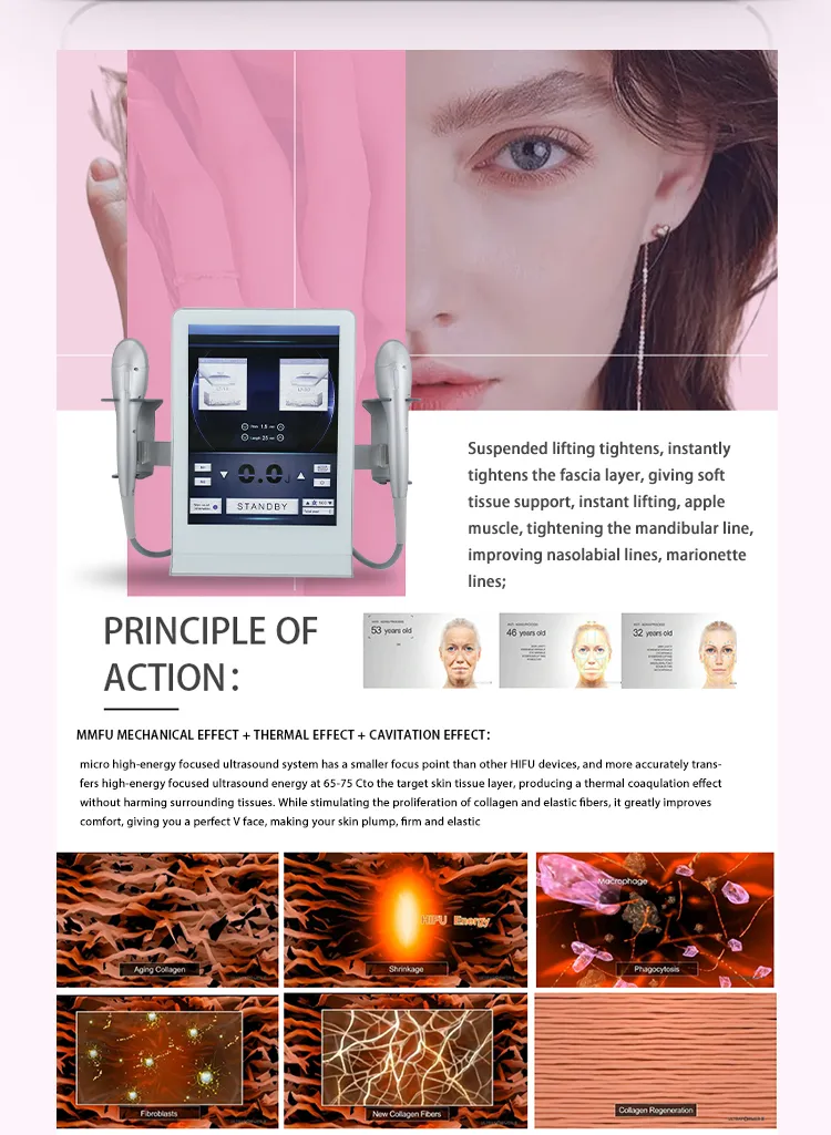 2026 RF Equipment 7D HIFU Portable Painless HIFU Korea Machine Face ...