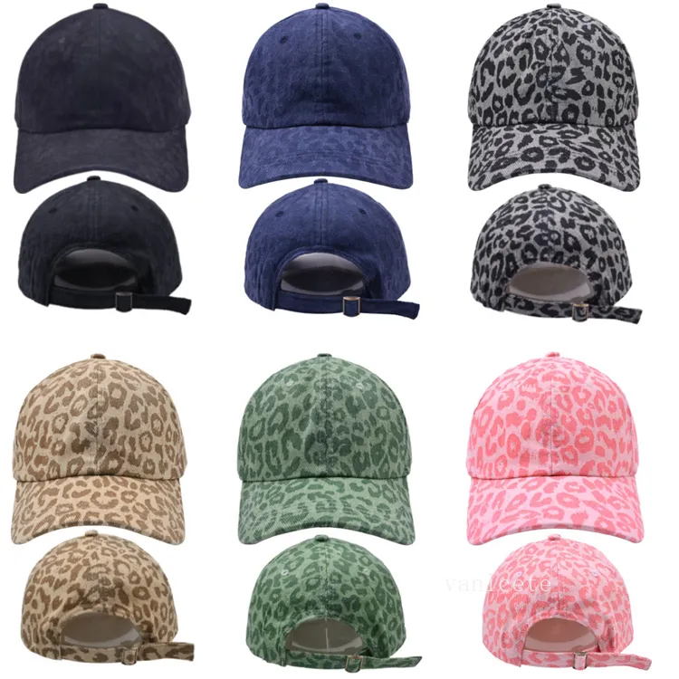 Safari Plastic Hats Leopard Print Baseball Cap European And American ...