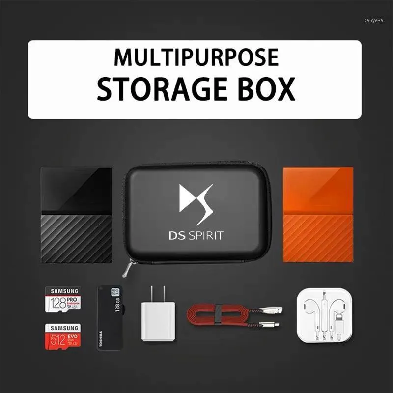 Car Organizer Multi Purpose Logo Portable Storage Box For DS SPIRIT DS3 ...