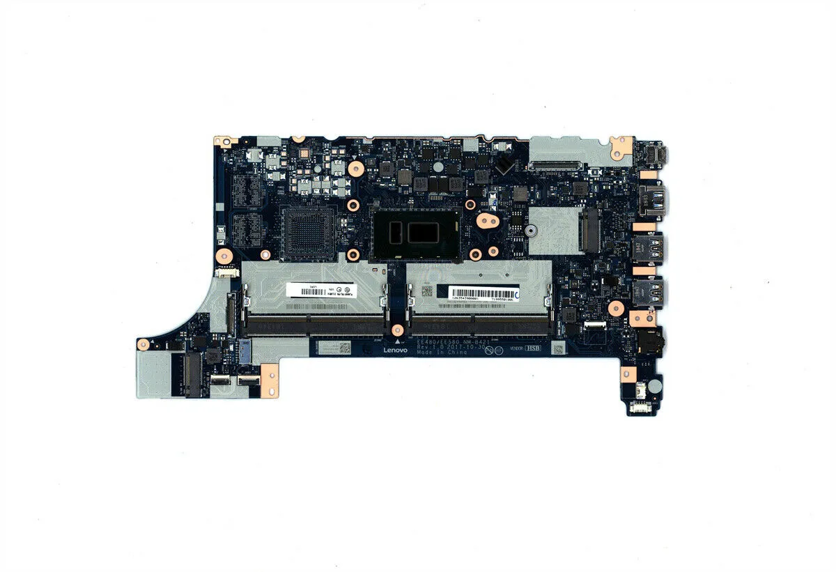 Laptop Motherboard For LENOVO Thinkpad E580 I5 8250U Mainboard 01LW914 ...