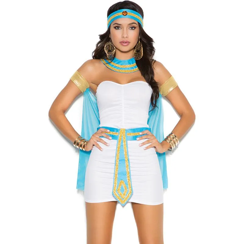 Costumes Sexy Costume De Princesse Reine Égyptienne Pharaon Halloween