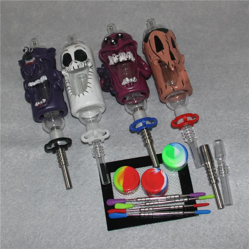 Bulk Order Cartoon Resin Hookah With Metal Nail And Quartz Tips 6 ...