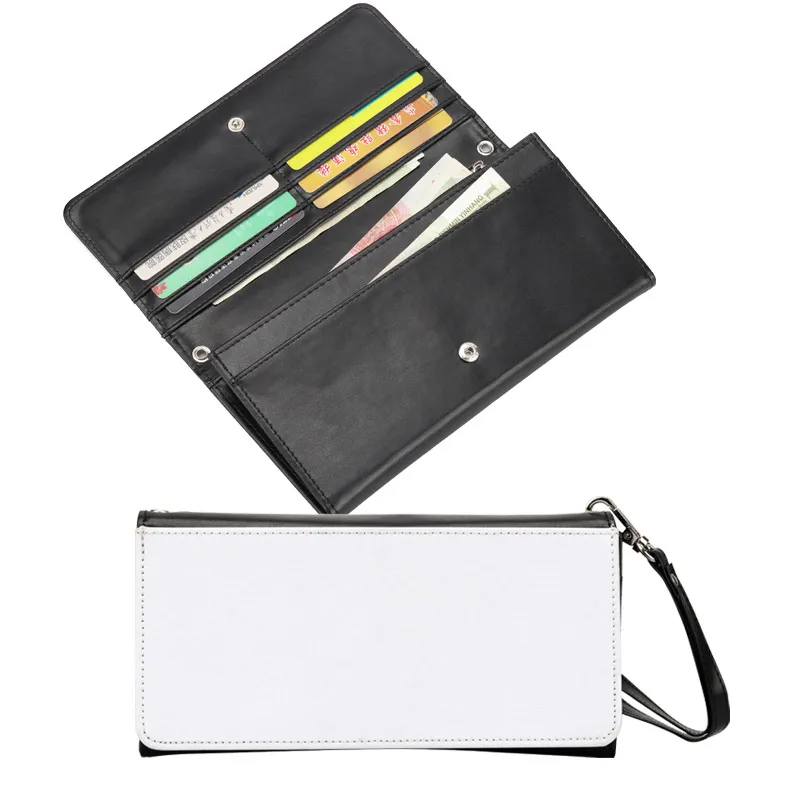 DHgate.com:Genuine Leather Wristlet Wallet Blank: Sublimation Clutch ...