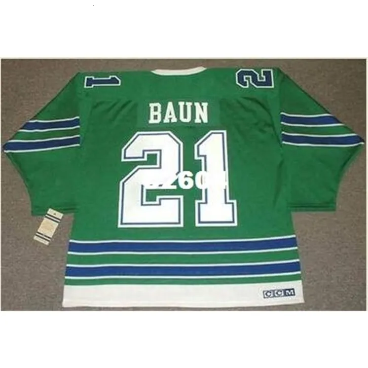 Chen37 Men #21 Bobby Baun CCM Vintage Retro Home Hockey Jersey Cotton ...