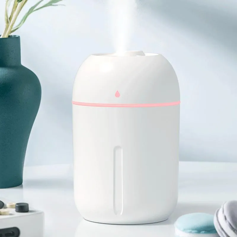 Ultrasonic Mini Humidifier 330ml Portable Aroma Essential Oil Diffuser ...