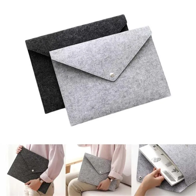 DHgate.com:A4 Felt Computer Bag - Lightweight Portfolio Briefcase for ...