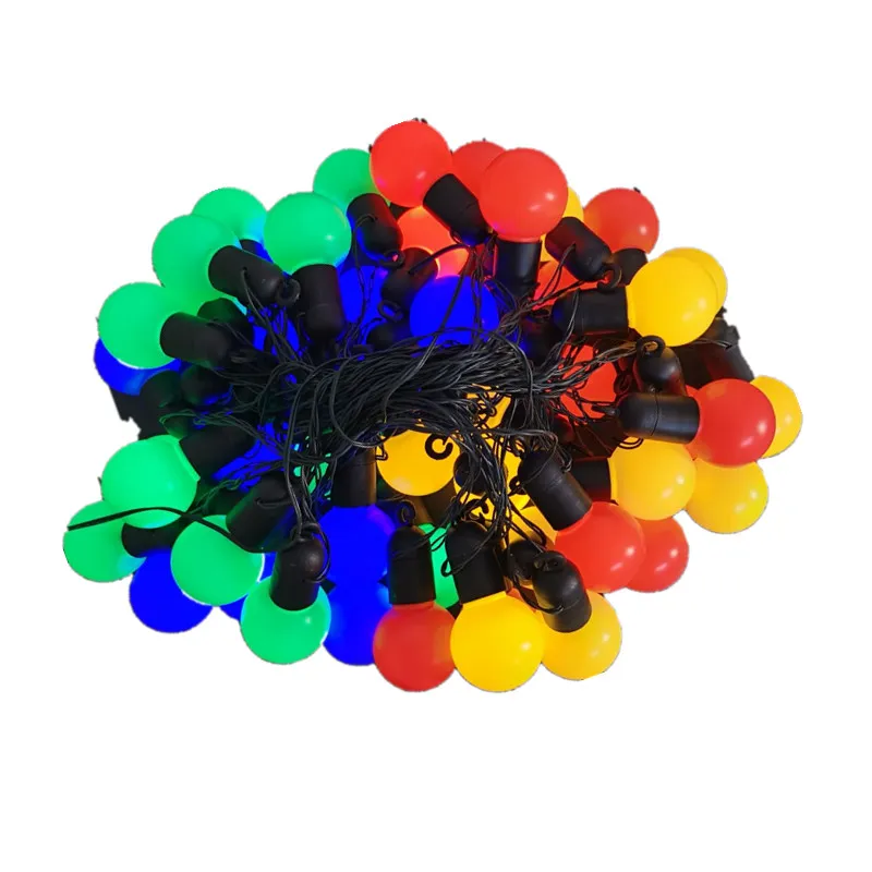 15M USB LED Globe String Lights Outdoor Fairy Bulbs For Garden Patio ...