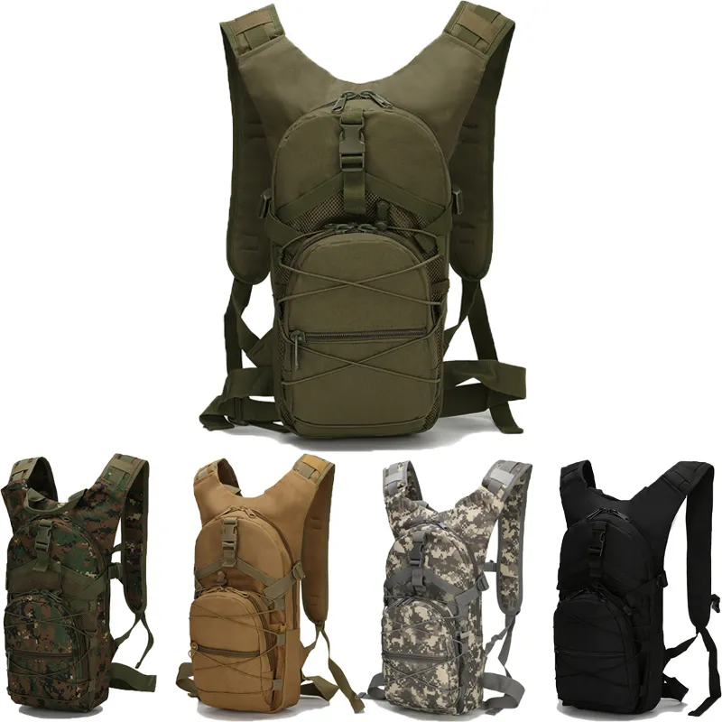 15L Molle Tactical Backpack 800D Oxford Military Bike Bicycle MTB ...