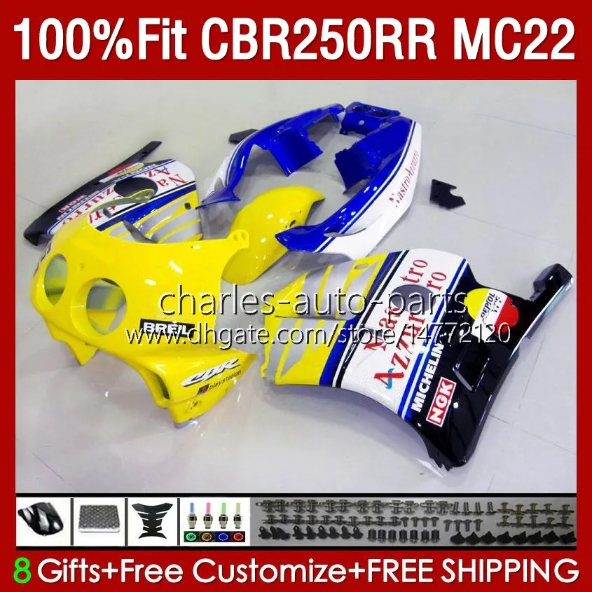 Injection Fairings For HONDA CBR250RR 1990 1991 1992 1995 1996 1997 ...
