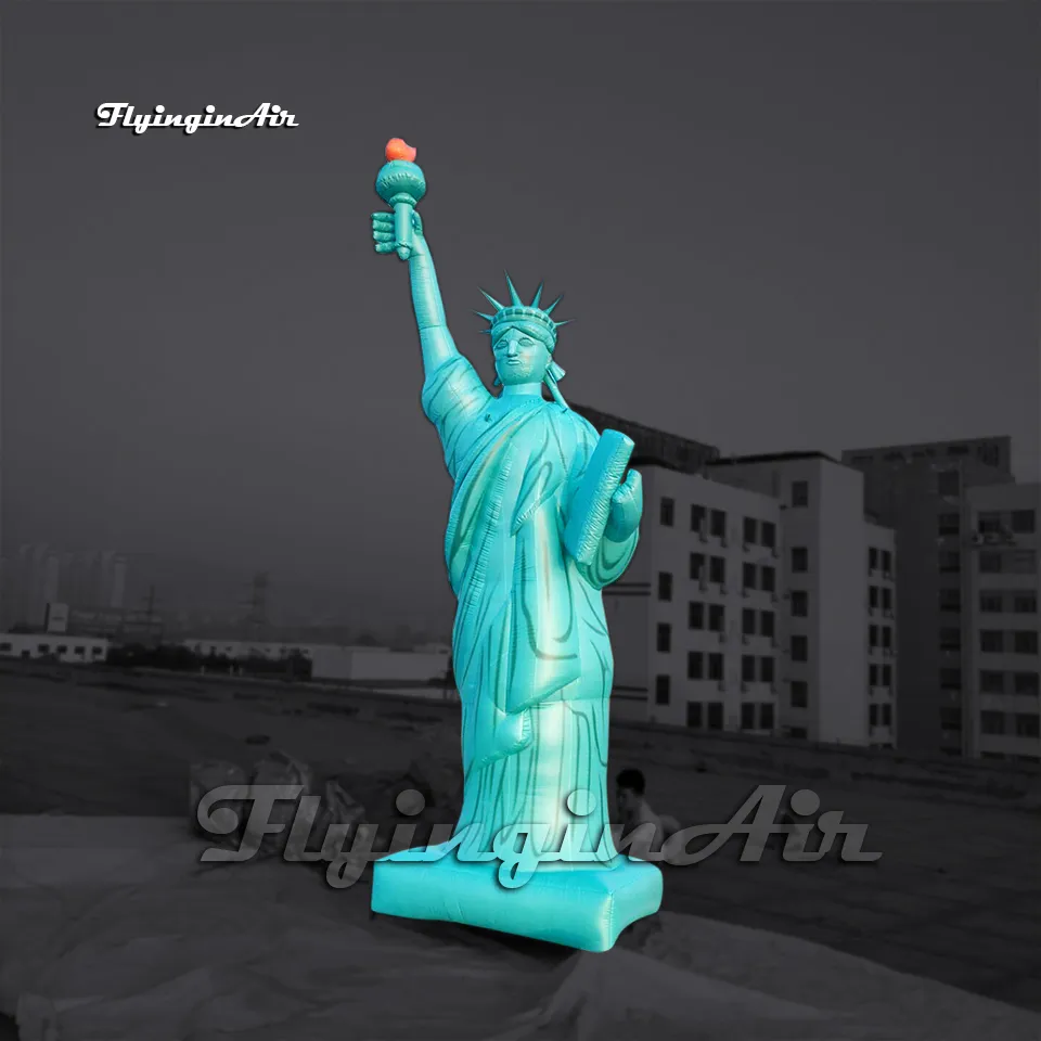 Wholesale Customized Inflatable Statue Of Liberty 5m Simulated Air Blow ...