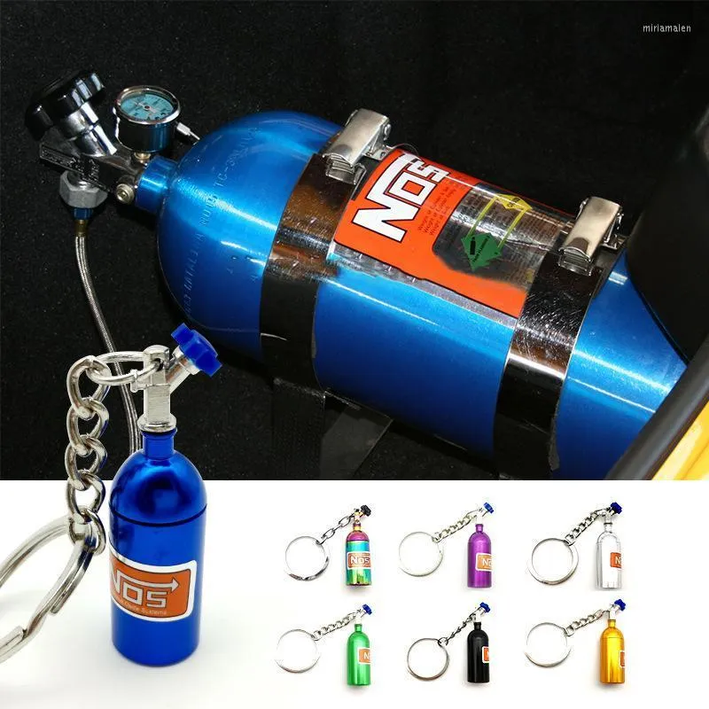 JDM Style Culture NOS Nitrogen Accelerator Bottle Shape Metal Mini ...