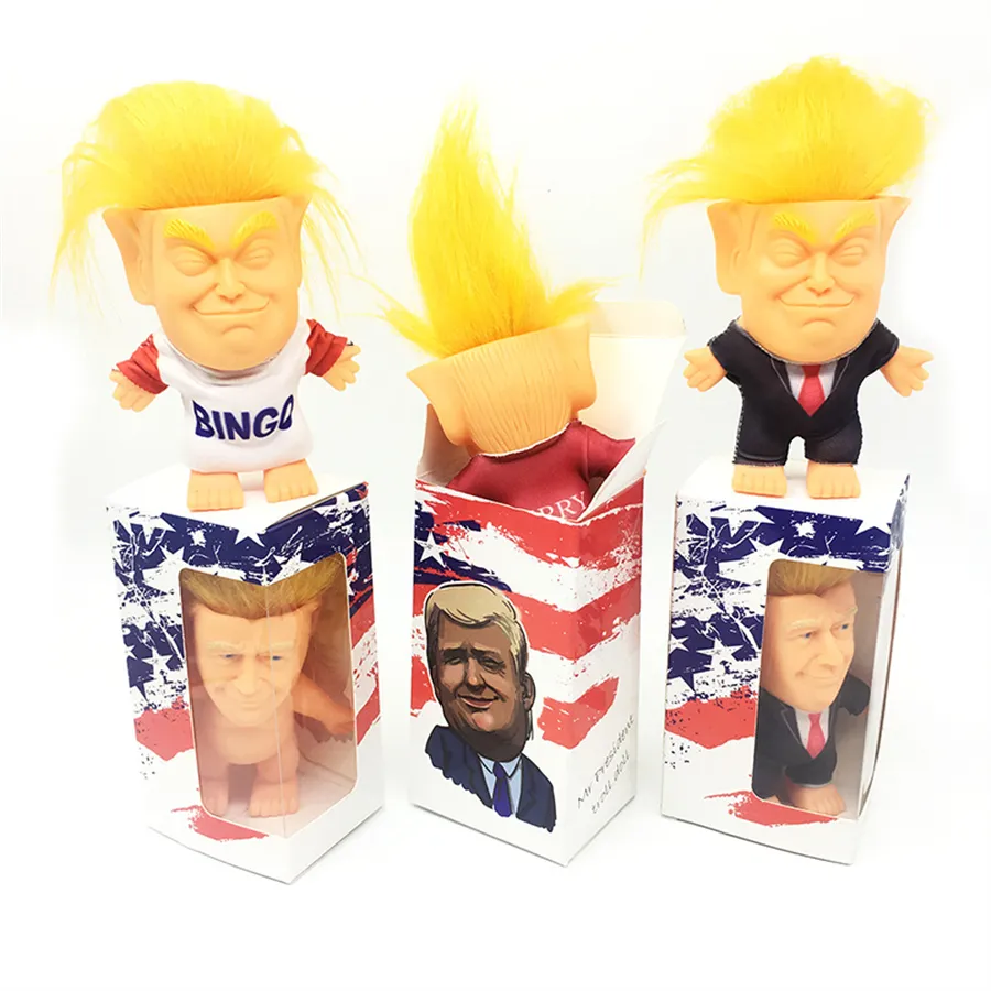 10 CM Presidential Vent Trump Model Fireman Sam Toys Baby Toys Troll ...