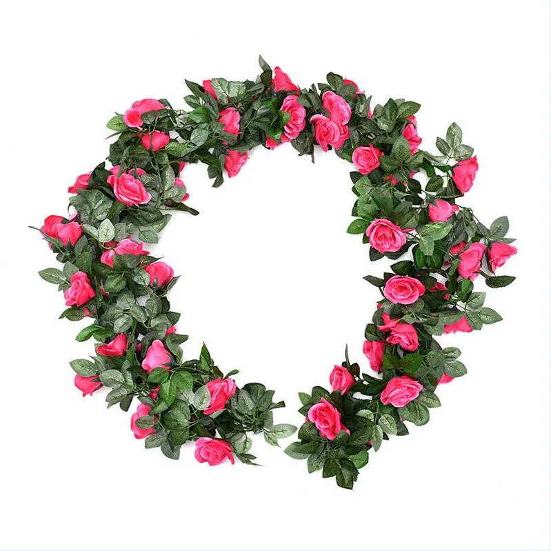 Artificial Flower Stand Artificial Rose Vine Flower Plants Hanging ...
