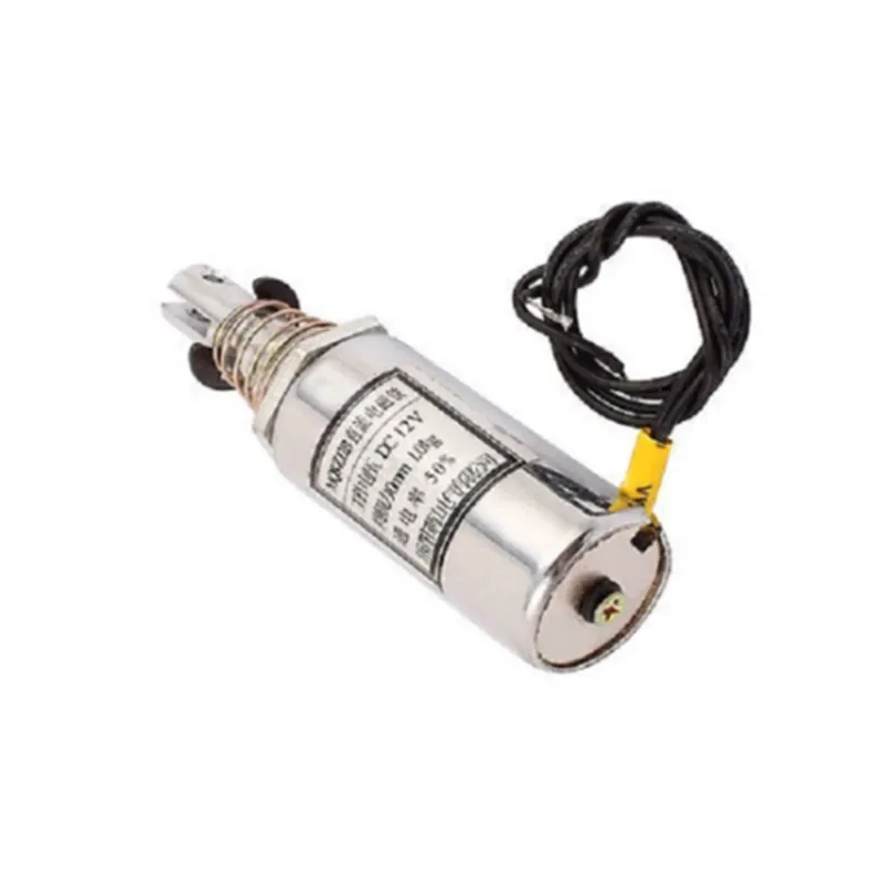 DHgate.com:Smart Home Control Wired Plunger Spring Pull Type Solenoid ...