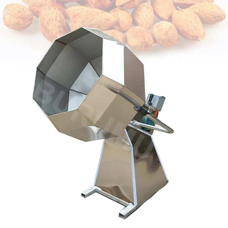 Automatic Nut And Chips Seasoning Machine Efficient Snack Seasoner For ...