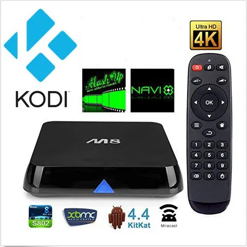 Original M8 Android TV Box Quad Core 2GB 8GB XBMC Kodi Fully Loaded ...