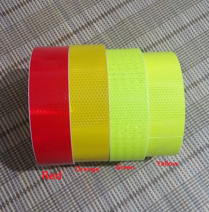 Reflective PVC Pedestrian Light Signal Tape For Trucks And Industries ...