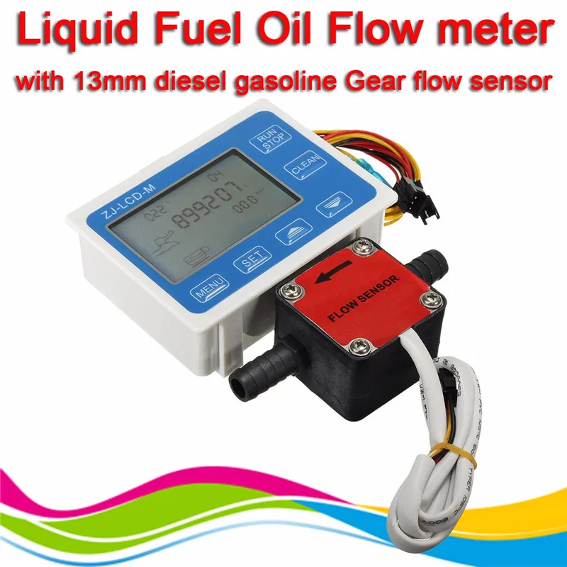 Wholesale Liquid Fuel Oil Flow Meter With 13mm For Diesel Gasoline Gear ...