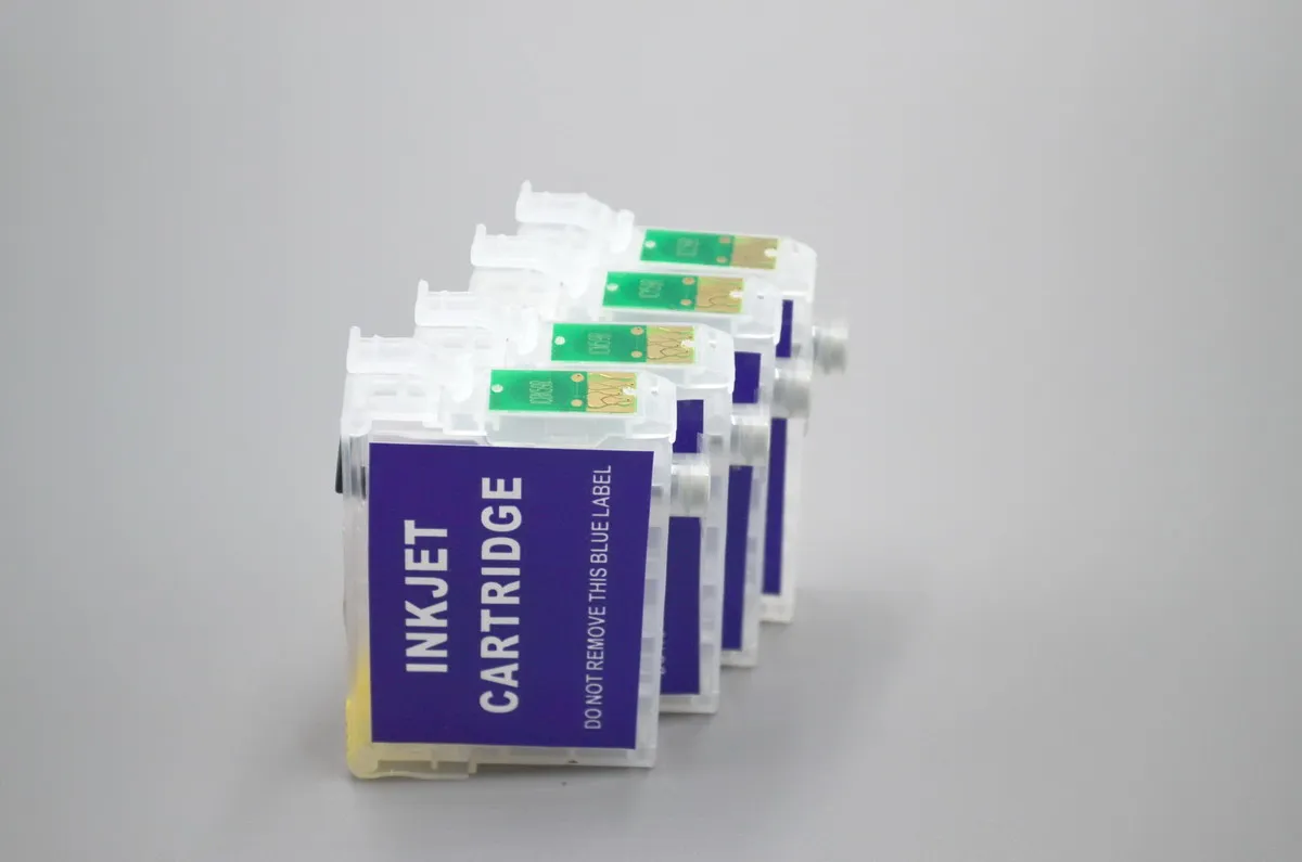 Refillable Ink Cartridges - HYD Office B1100 DIY Kit, Auto Reset Chip ...