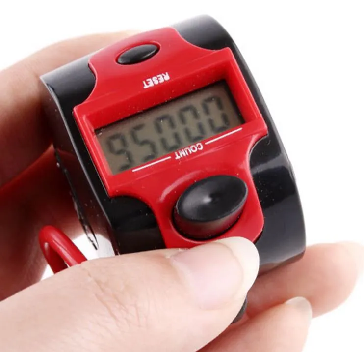 Digital Hand Tally Counter, 5 Digit LCD - Perfect for Golf, Counting ...