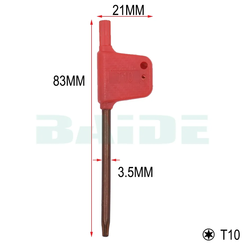 Mini Hex Screwdriver Set T6 T7 T8 T9 T10 T15 T20 Torx Wrenches ...