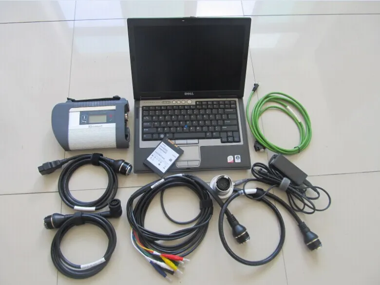 Mercedes Laptop Diagnostic Tool With MB SD C4 Star, D630 Laptop, 360GB ...