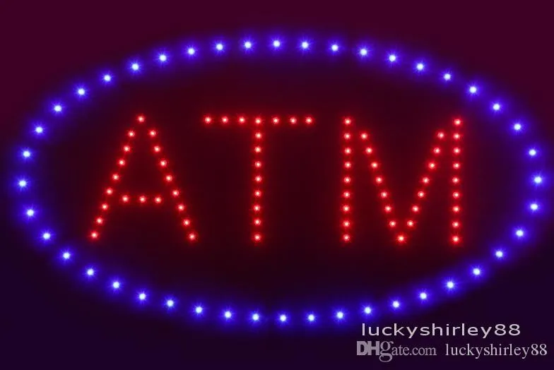 DHgate.com:Custom Indoor LED Neon ATM Sign Billboard for 24/7 ...