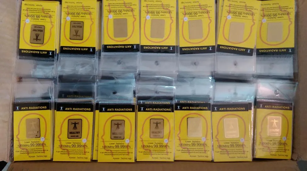 DHgate.com:24K Gold Anti-Radiation Phone Sticker - Bio Energy Scalar ...