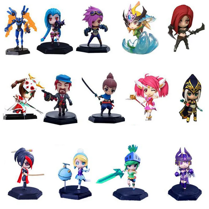 League Of Legends PVC Action Figure Collection 15 CM, 21 Designs ...