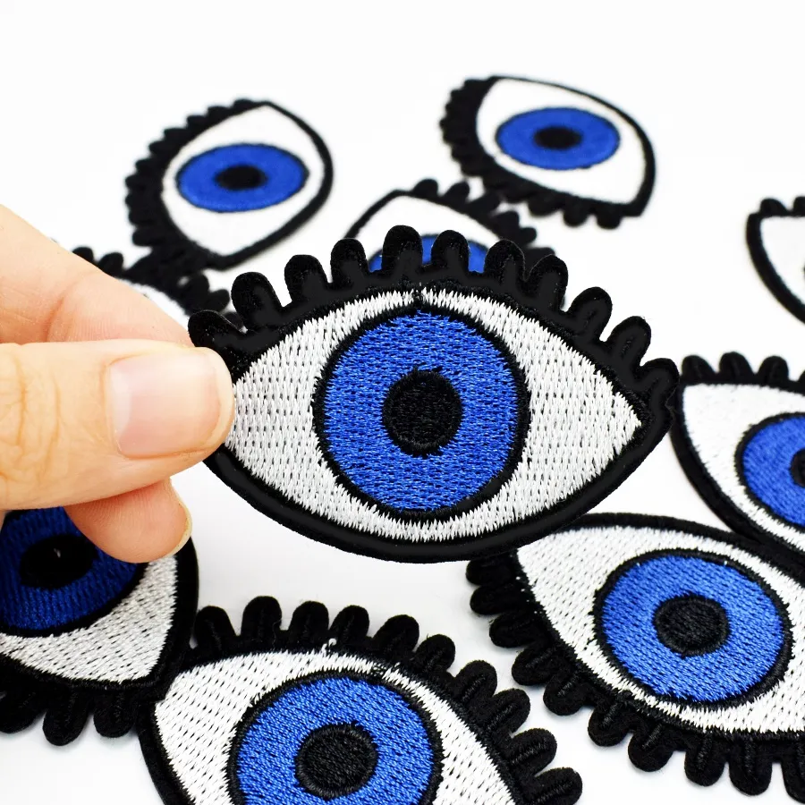 Eye Of The Demon Applique Patches Set Of 10 Iron On Transfer Appliques ...