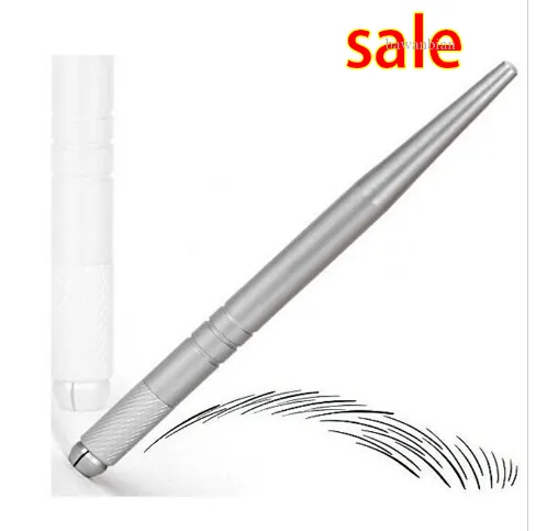 DHgate.com:100Pcs 3D Microblading Silver Manual Pen for Permanent ...