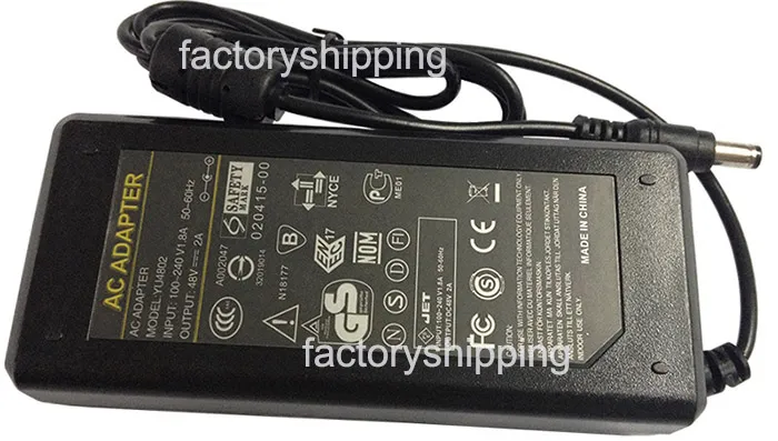 High Quality AC DC 48V 2A Power Supply Adapter 48V Adaptor Charger 5 ...