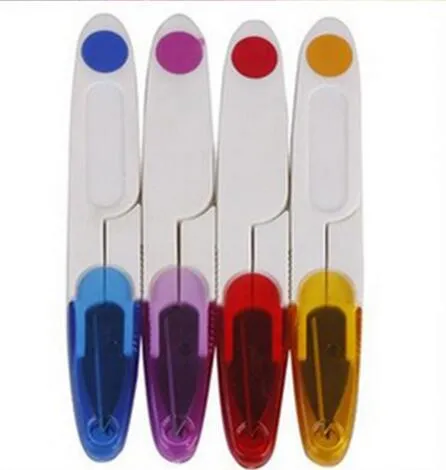 Needle Threader Tool & Yarn Scissors: Embroidery Cross Stitch Thread ...