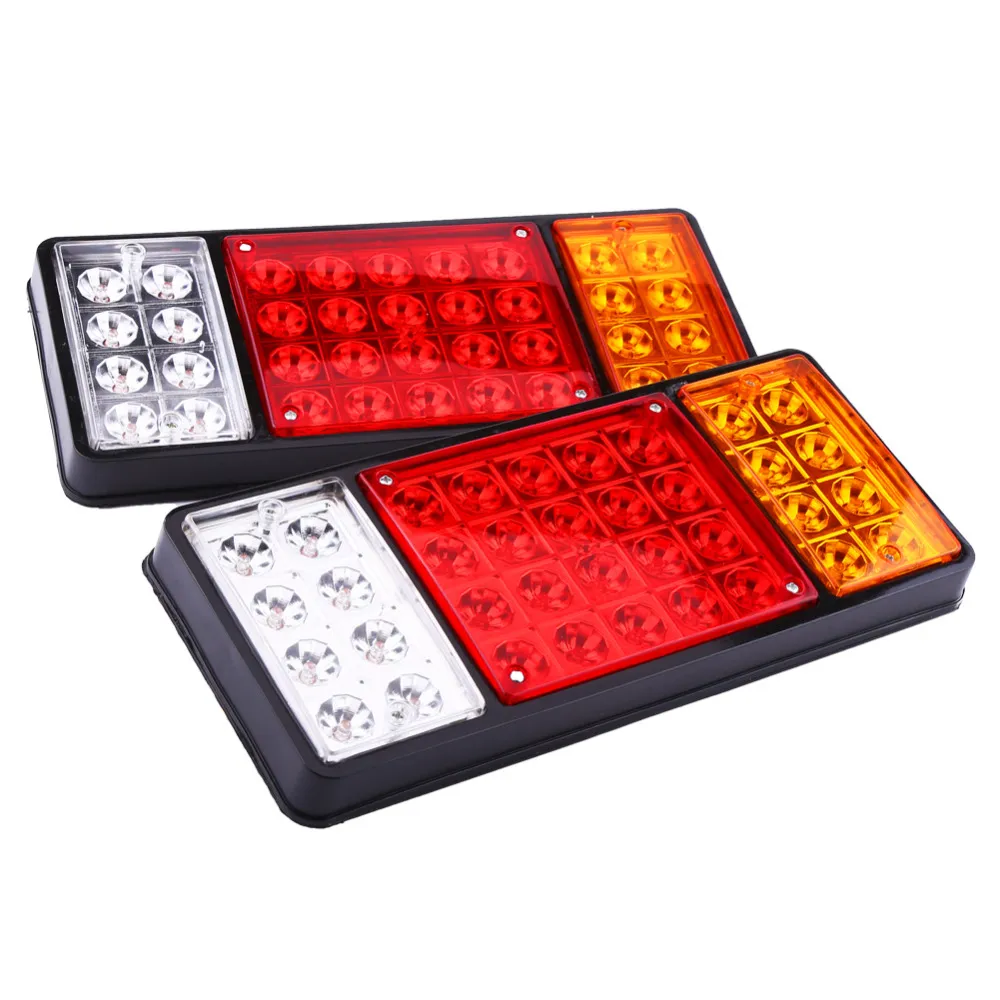 12V 36 Tail Brake Light LED Tail Lights Rear Brake Lamp Stop Turn ...